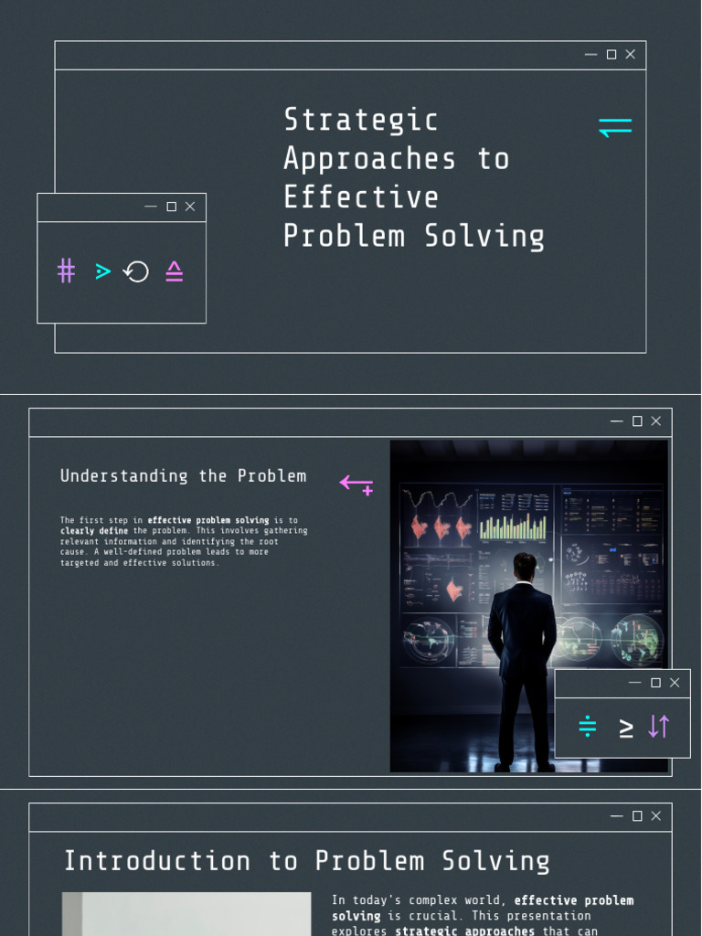 Slidesgo Strategic Approaches To Effective Problem Solving 20241012144830atsr | PDF