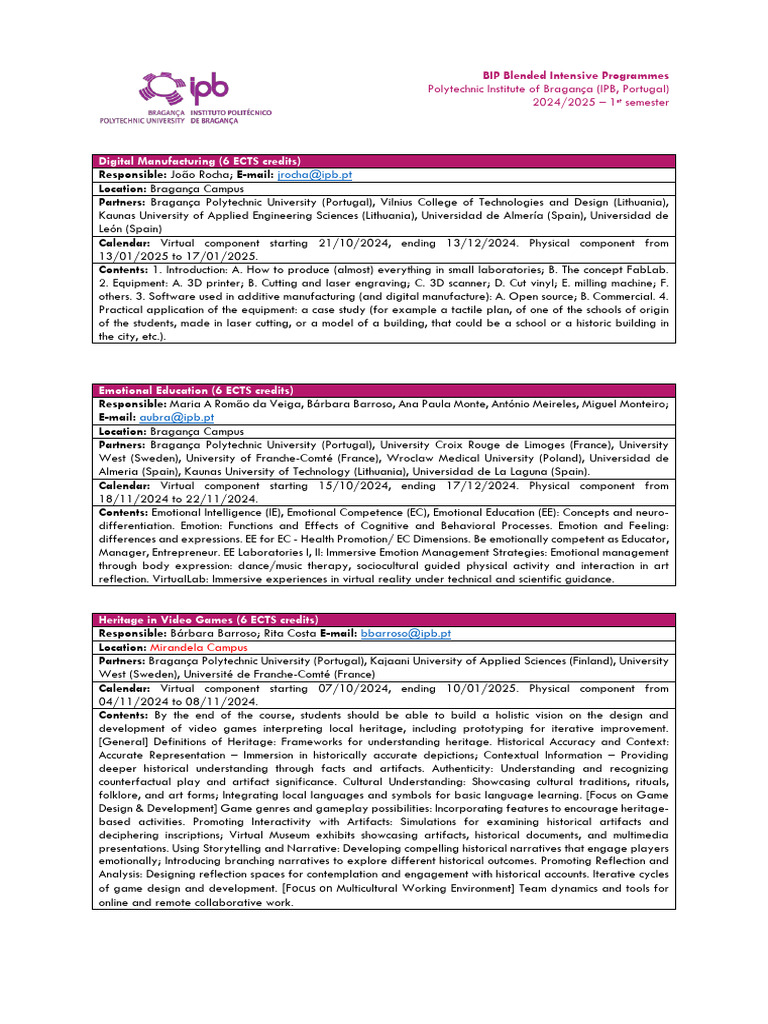 2425S1 Ipb Bip v2 | PDF