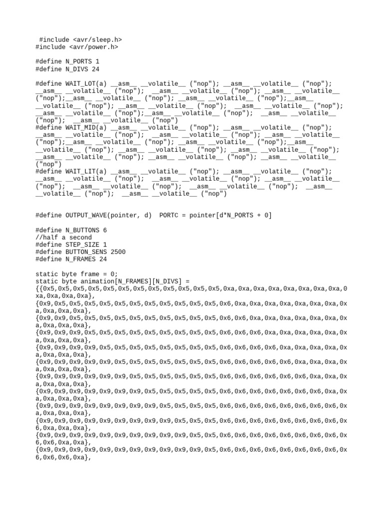 Ultrasonic Floater Code | PDF