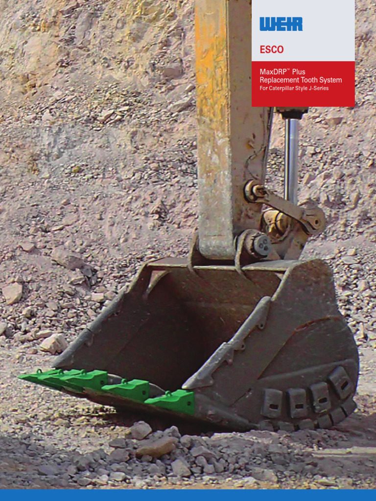 Esco Maxdrp Plus Replacement Tooth System | PDF