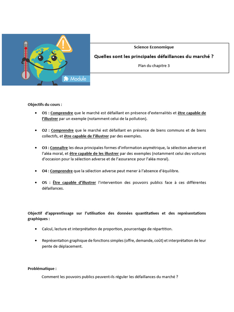 Chap 3 Eco Partie 1 | PDF