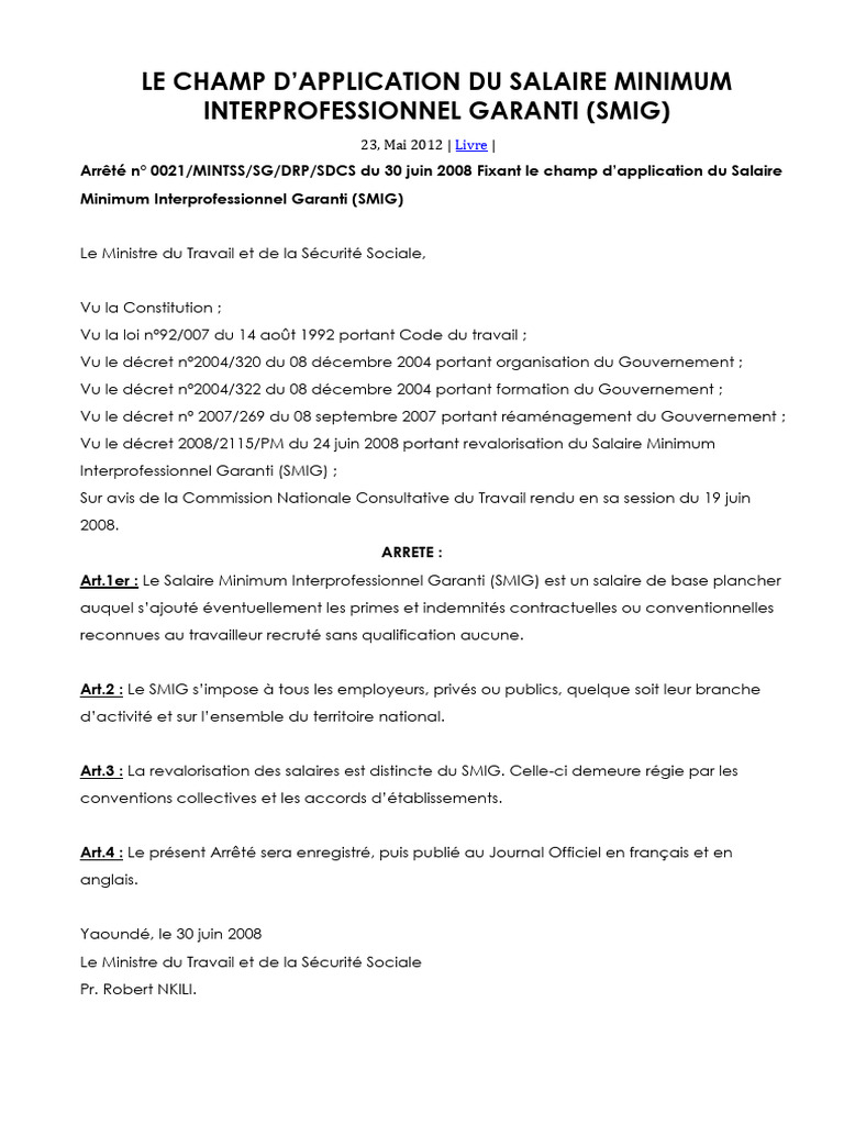 SMIG | PDF