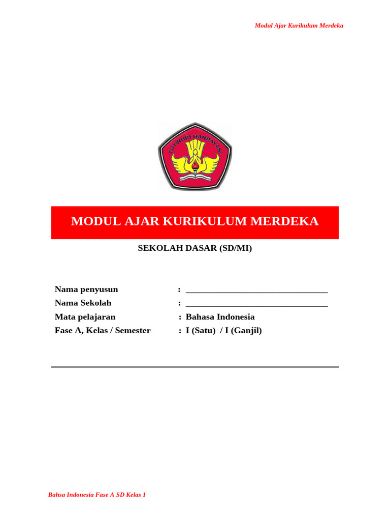 Modul Ajar BAB 1 | PDF