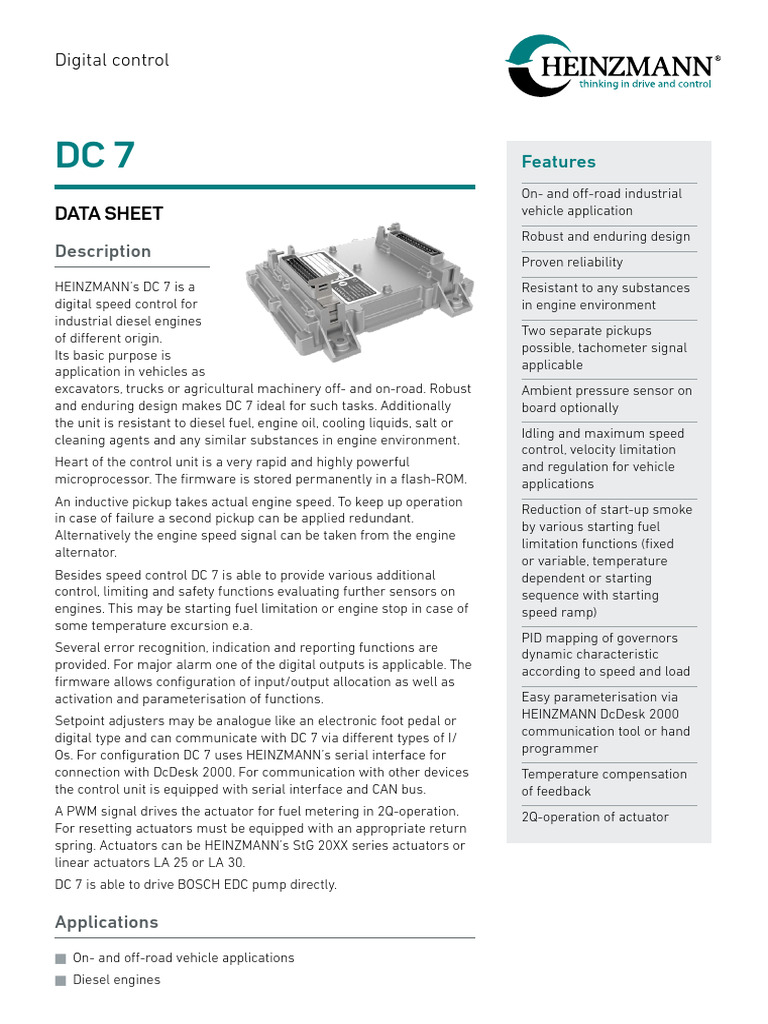 DS DC7 Digital-Control e | PDF