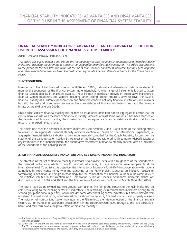 FSR 2006 Article 2 | PDF