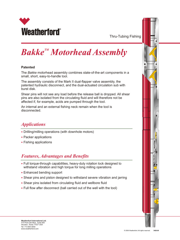 Bakke Motorhead Assembly | PDF