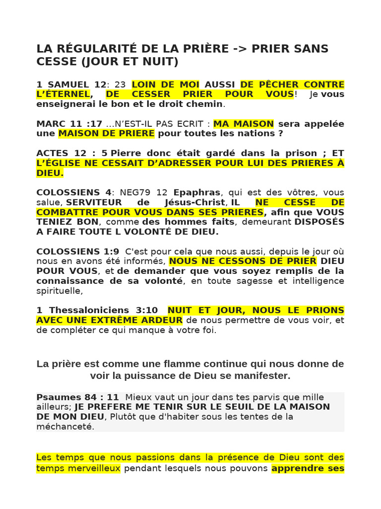 La Régularité de La Prière | PDF