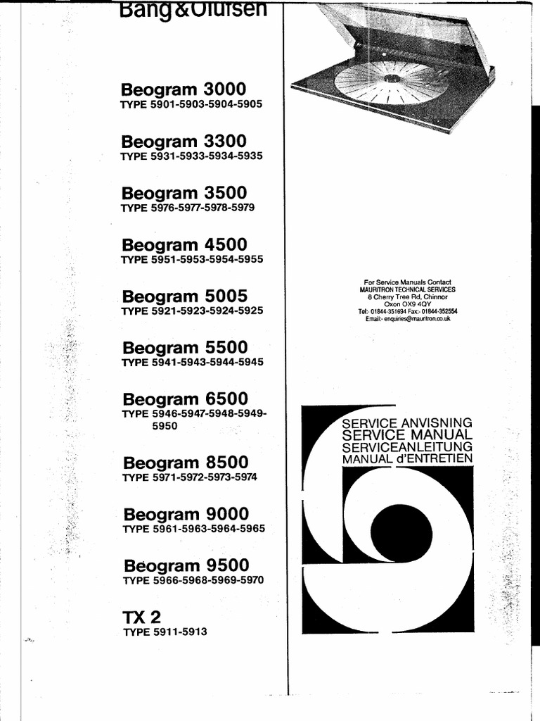 3300 Servicemanual v2 | PDF