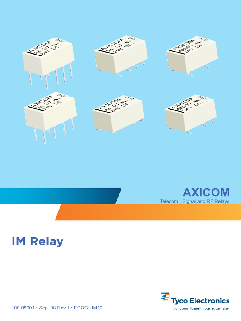 IM Relay: Axicom | PDF