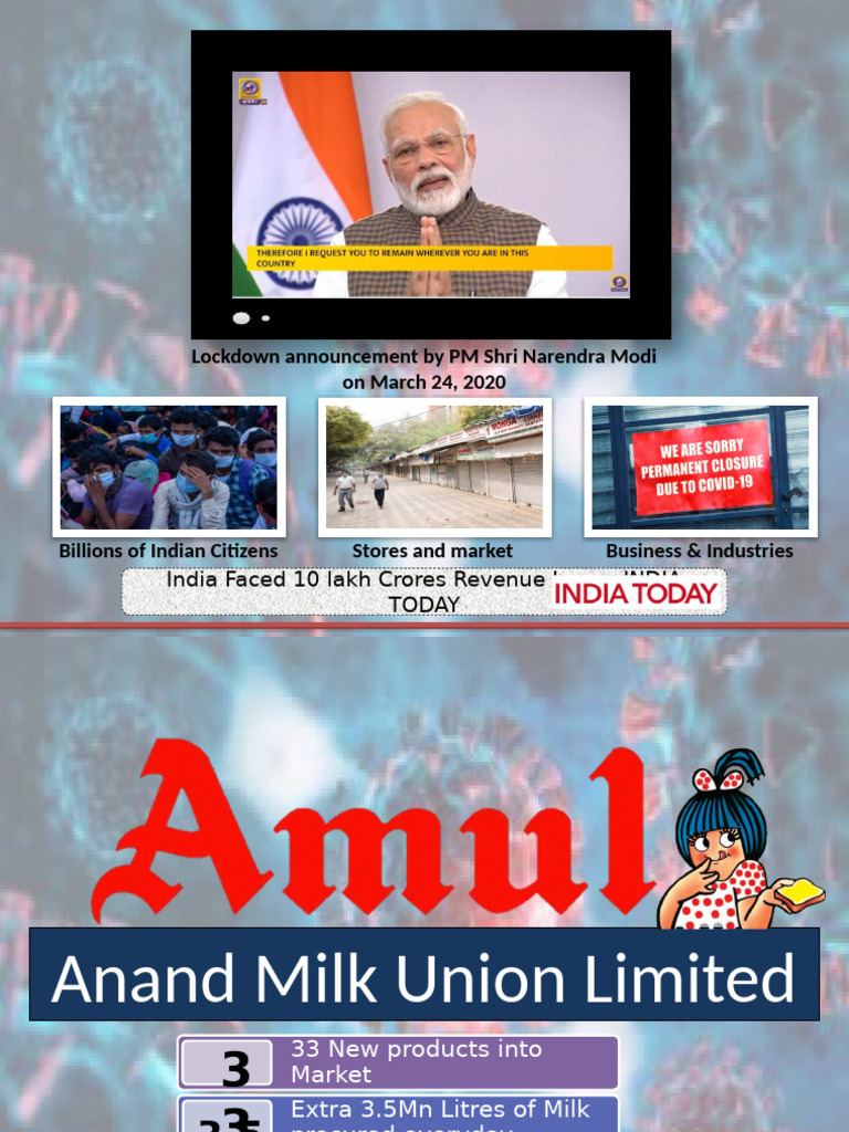 Amul Pandemic Success Story | PDF