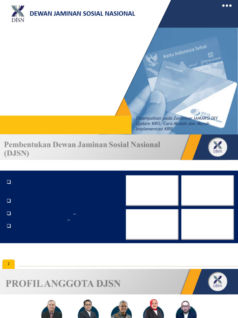 DJSN Materi KRIS 20juli2024 | PDF