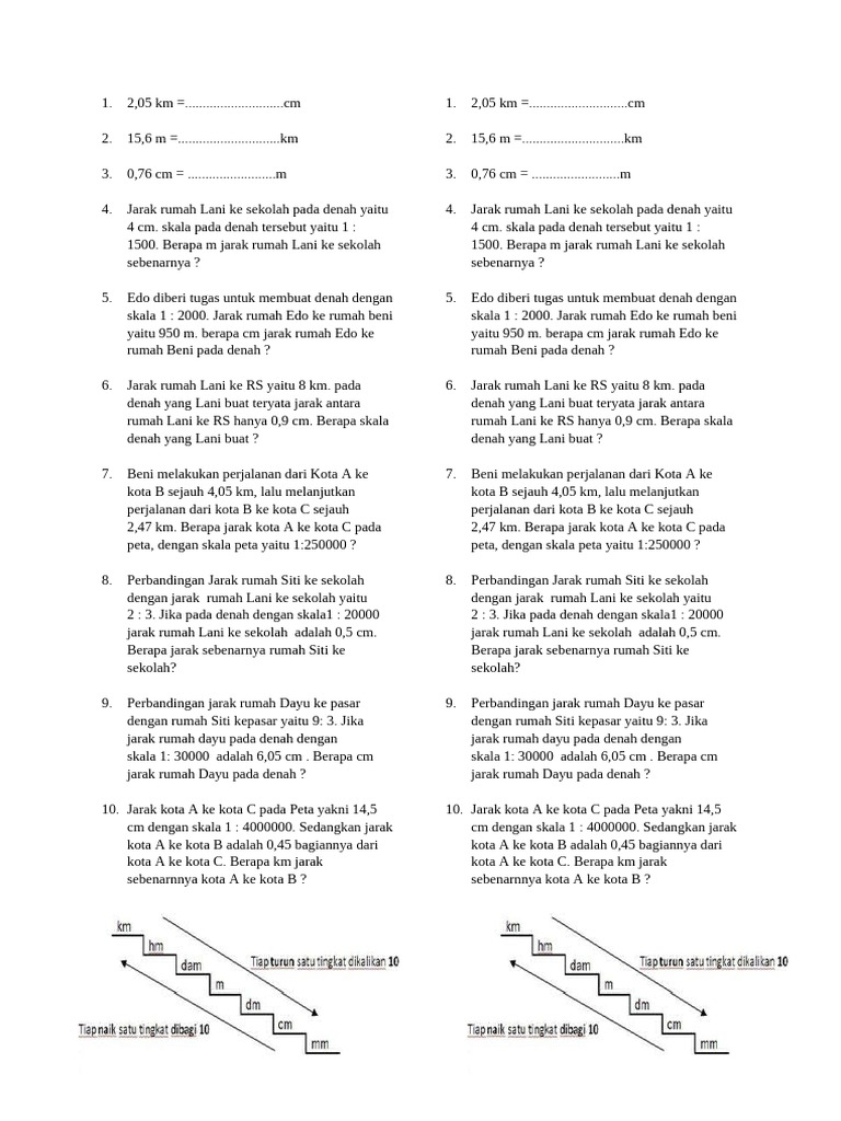 skala&perbandingan1 | PDF