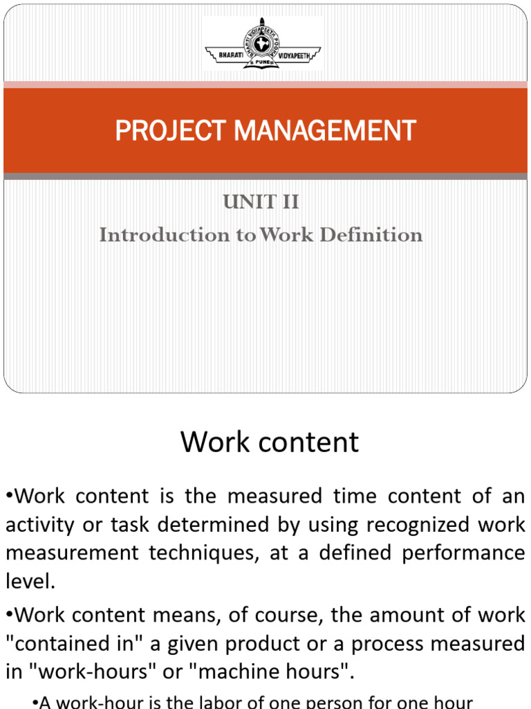 Unit 2 - PM | PDF