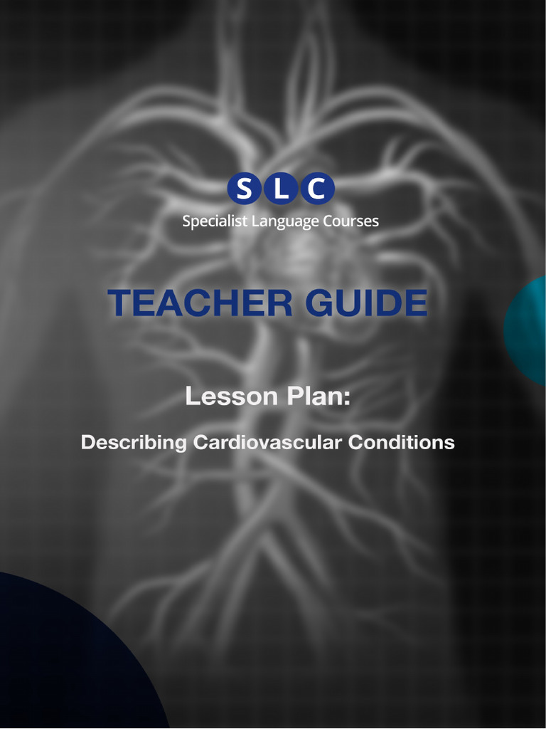Lesson Plan - Cardiovascular Conditions | PDF