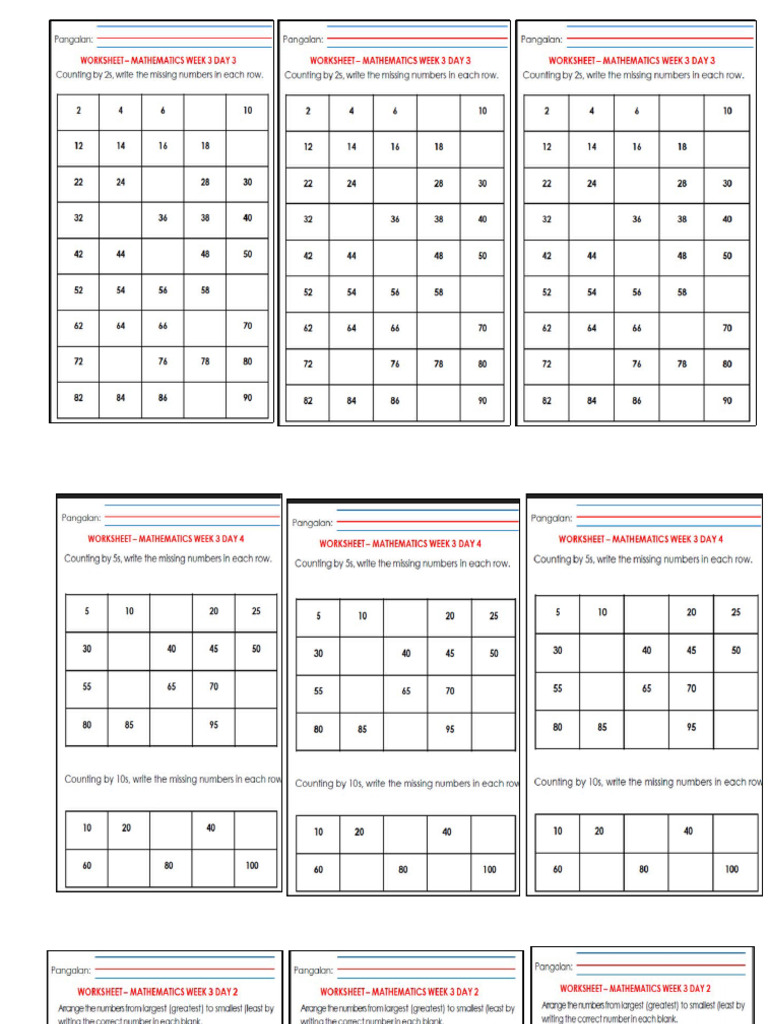 qUARTER 2 wEEK 3 wORKSHEETS | PDF