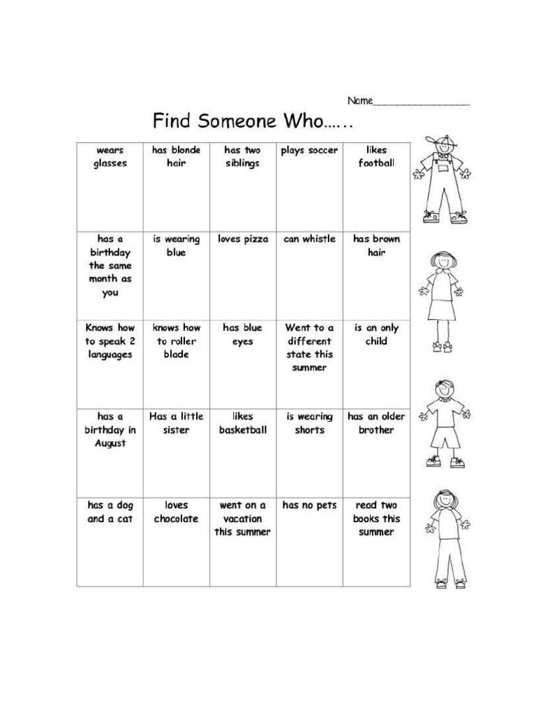 Scavenger Hunt Sheet | PDF