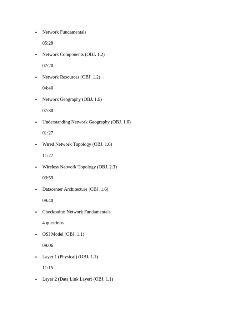Network Fundamental-Comptia | PDF