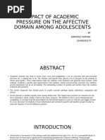 Academic Stress Scale Questionnaire | PDF