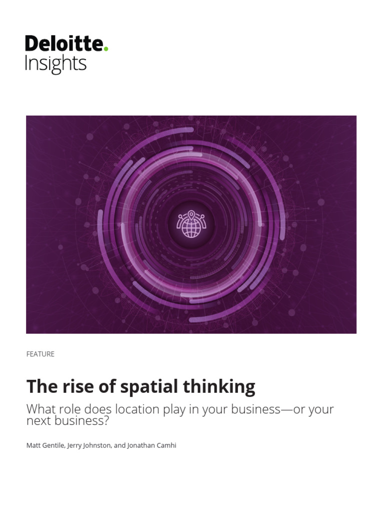 DI - Signals-For-Strategists-Geospatial-Analytics !!! | PDF