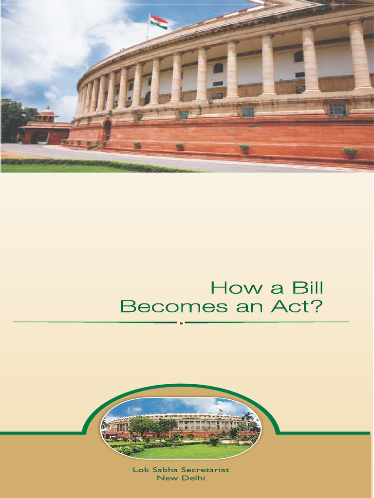 Bill To Act | PDF