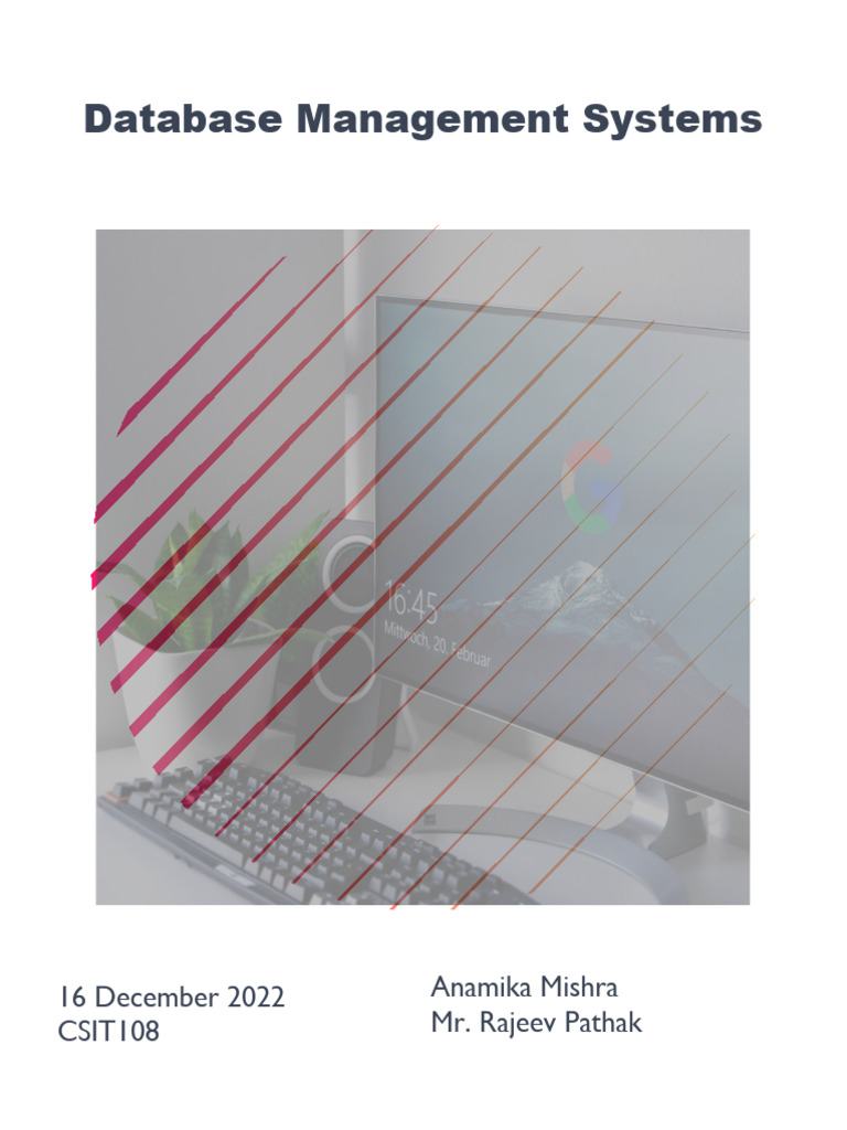 Database Management Systems | PDF