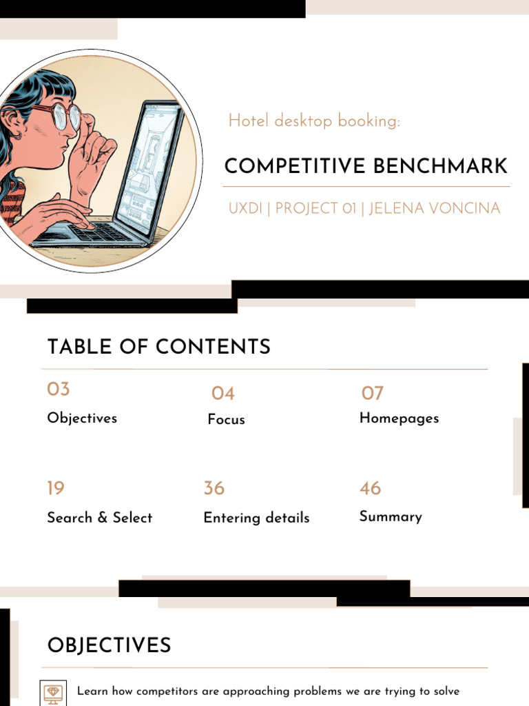 Competitive Benchmark Jelena Voncina Case Study | PDF