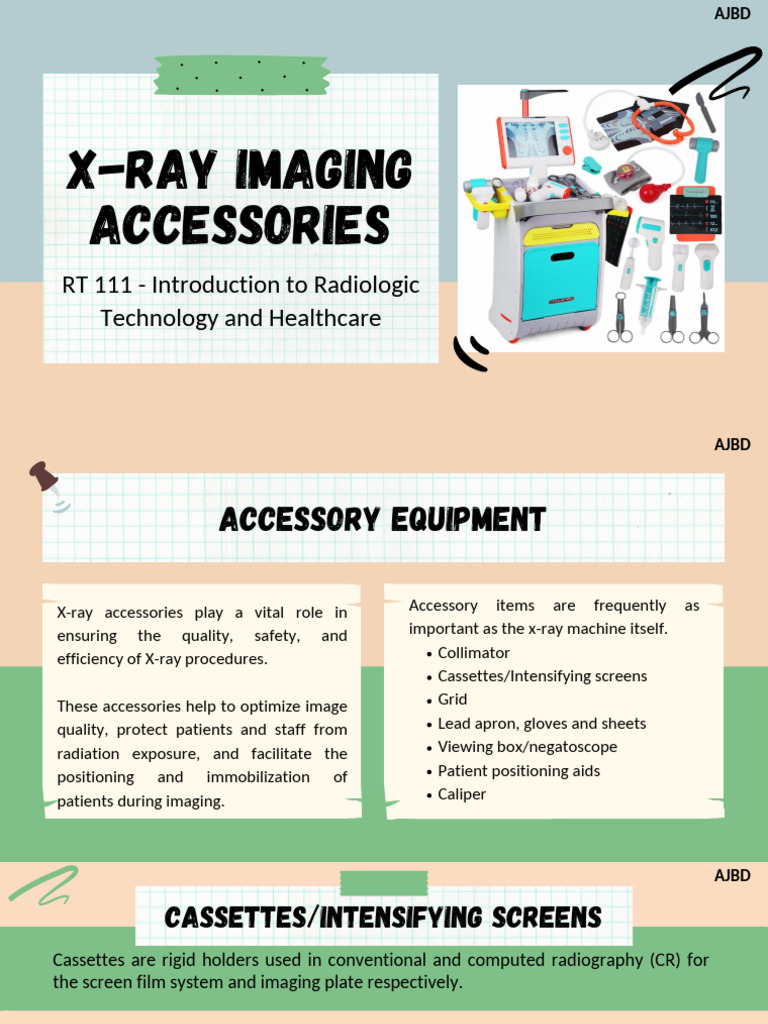 RT 111 - Imaging Accessories | PDF