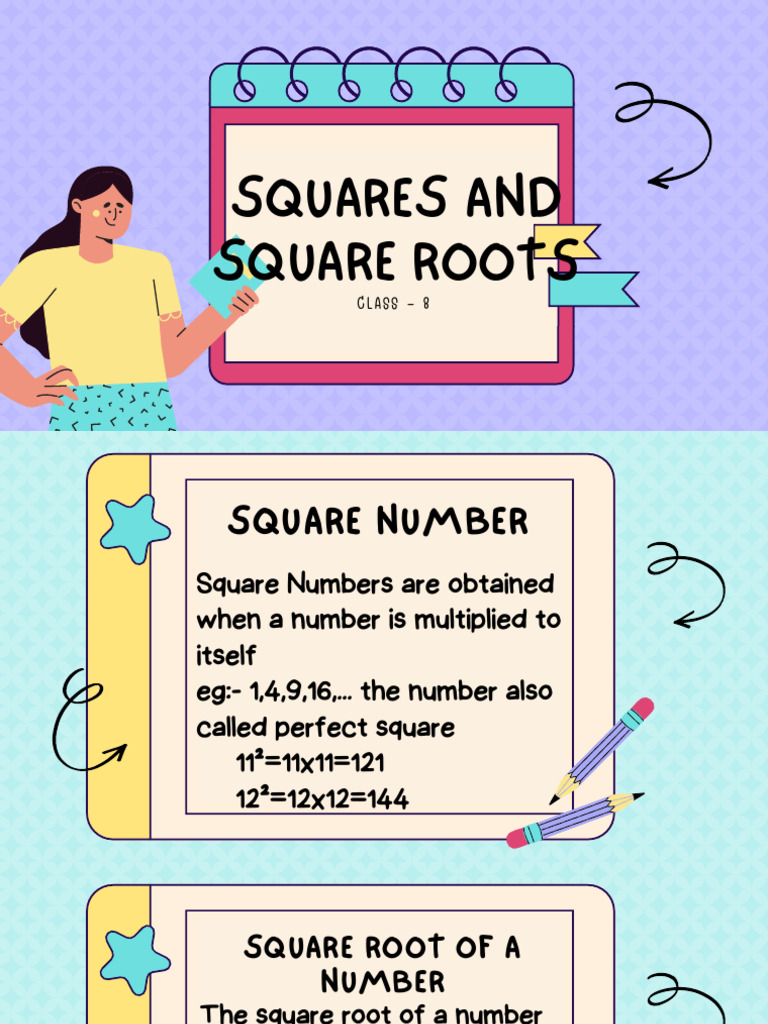Squares and Square Roots | PDF
