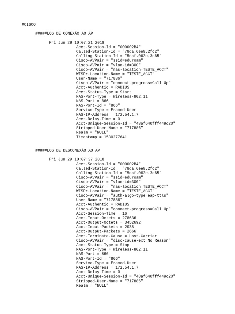LOG_ACCT | PDF LOG_ACCT | PDF