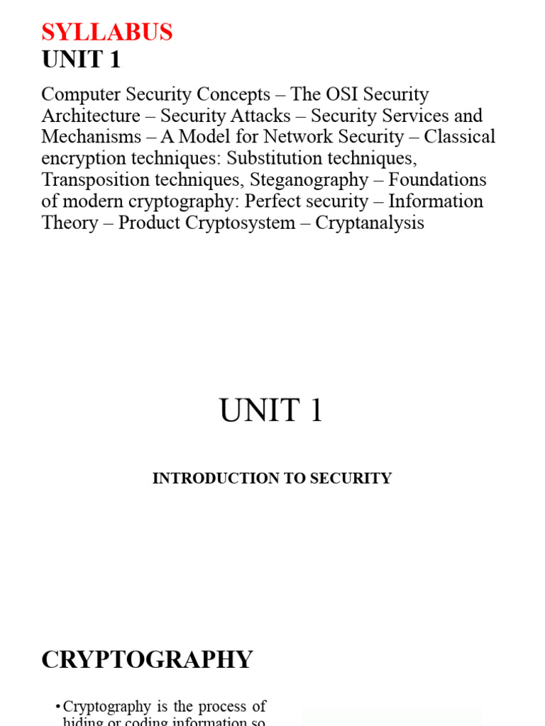 Unit 1 | PDF