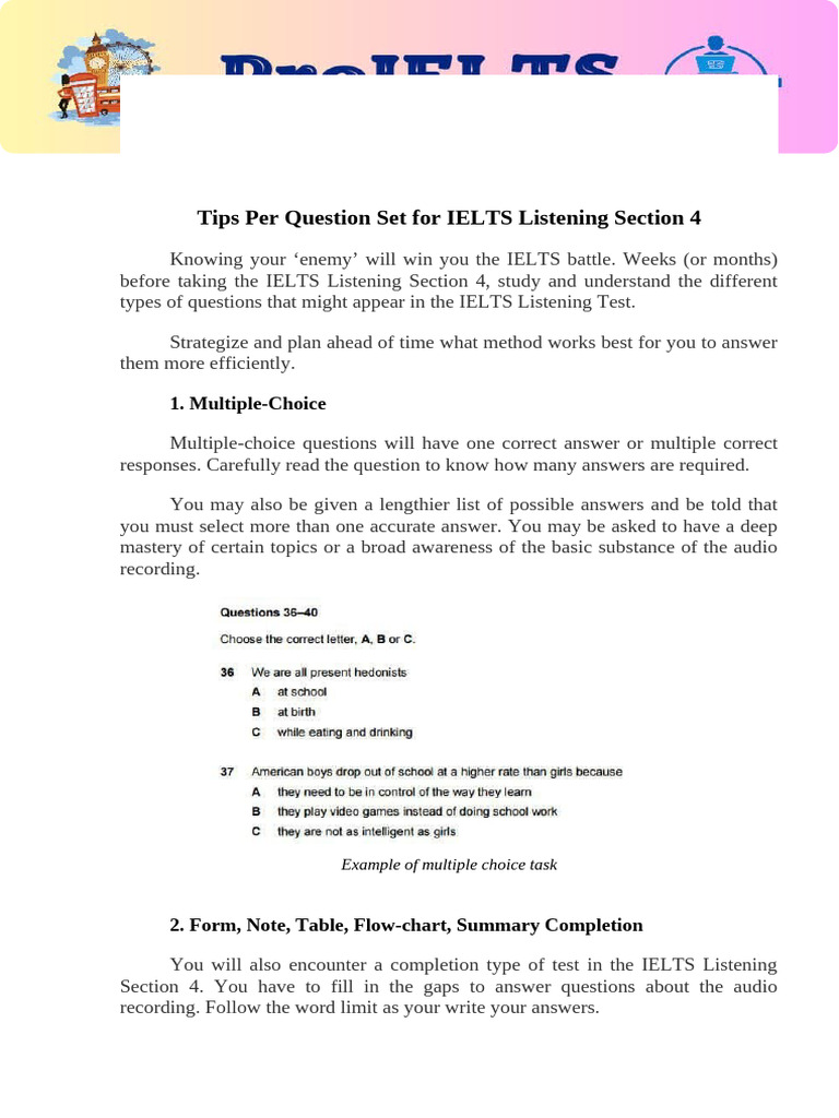 Ielts Sec 4 | PDF