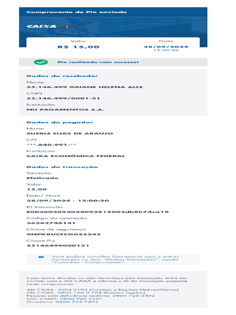 Comprovante2024 09 28 - 140102 | PDF