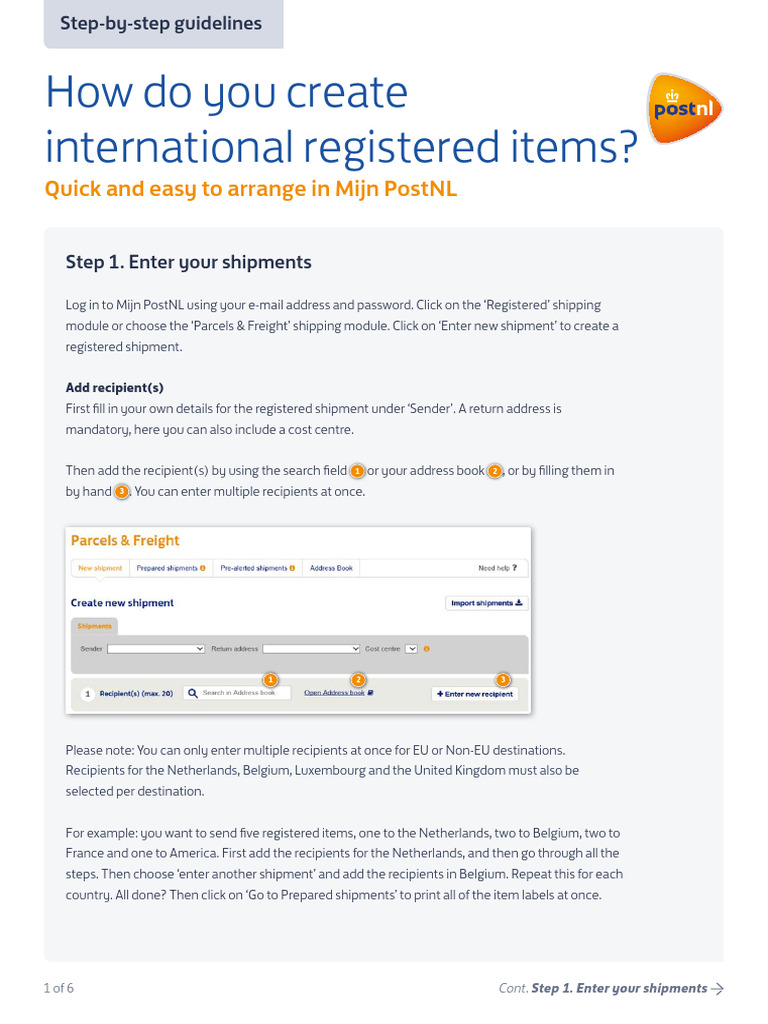Step by Step Card International Registered Tcm10 179396 | PDF