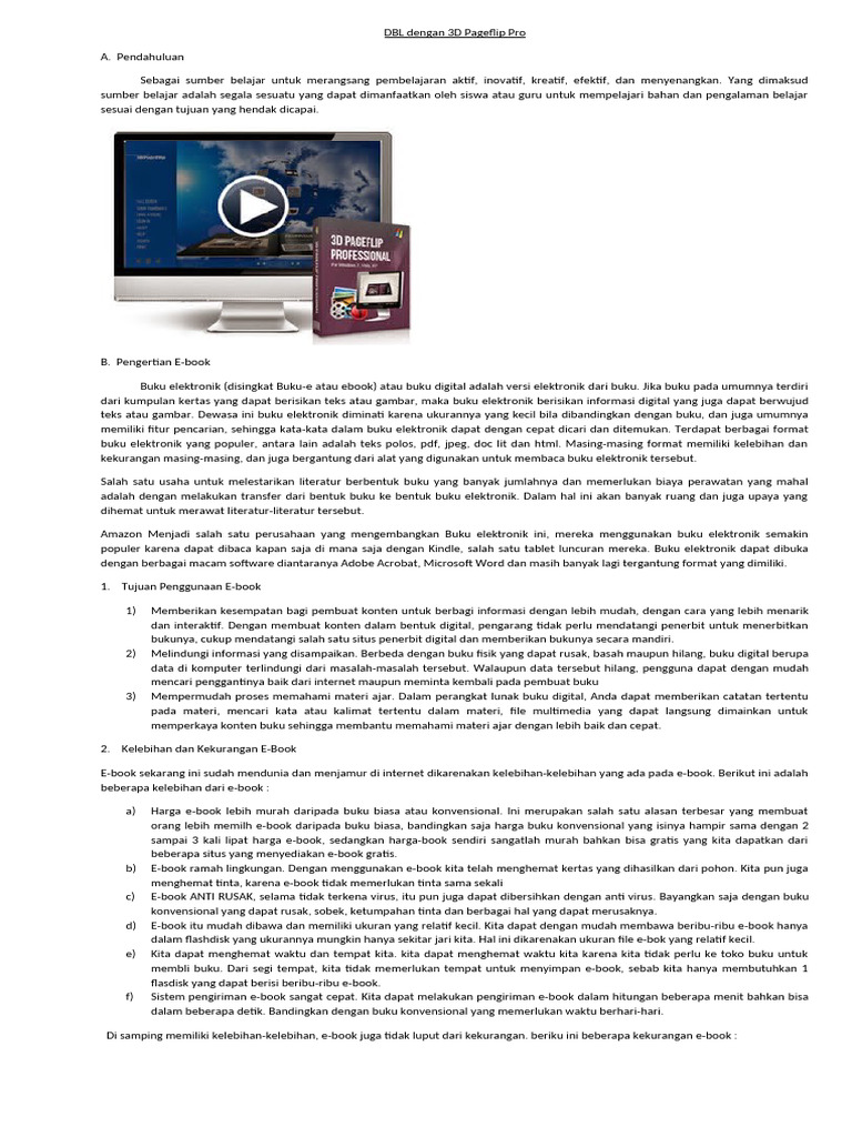 DBL Dengan 3D Pageflip Pro | PDF