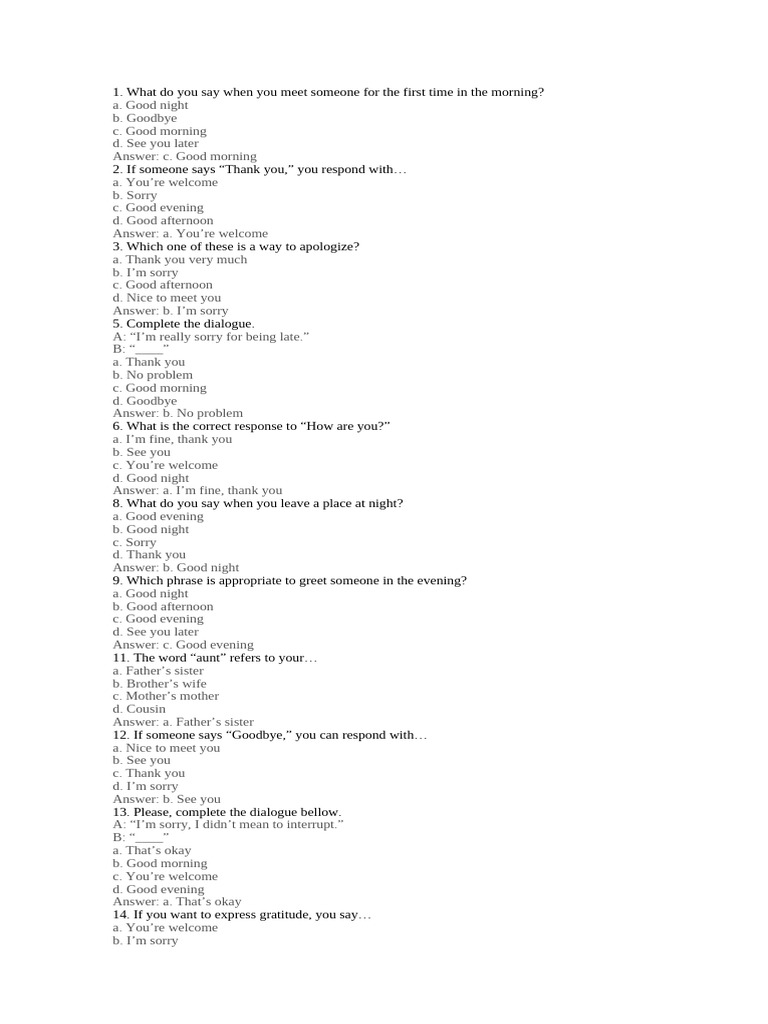 Soal Semester Ganjil Bahasa Inggris Kelas 7 | PDF