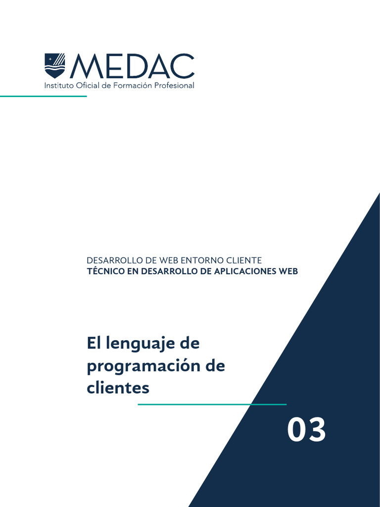 PDF. Desarrollo Web en Entorno Cliente. Tema 3 | PDF | Script Java | Redes