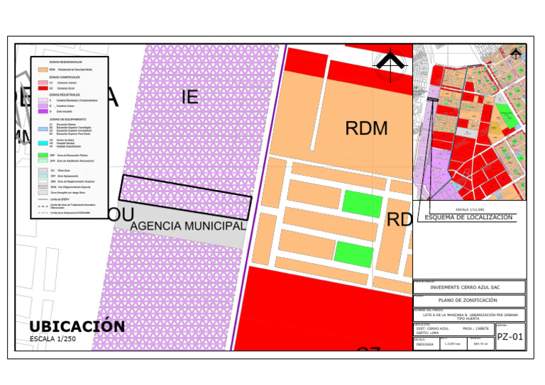ZONIFICACION | PDF