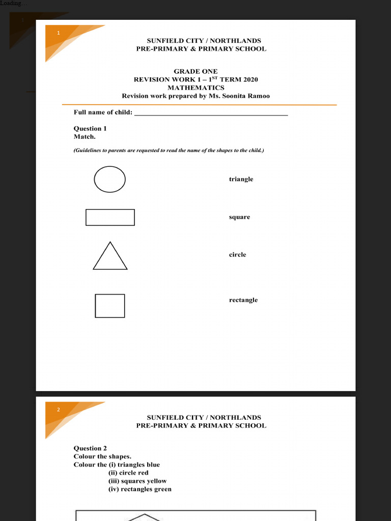 Grade One Rev 1 PDF | PDF