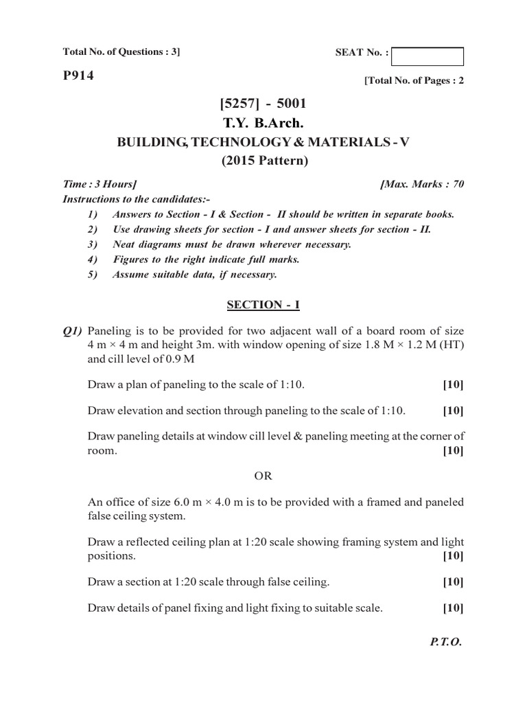 Building Technology Materials V | PDF