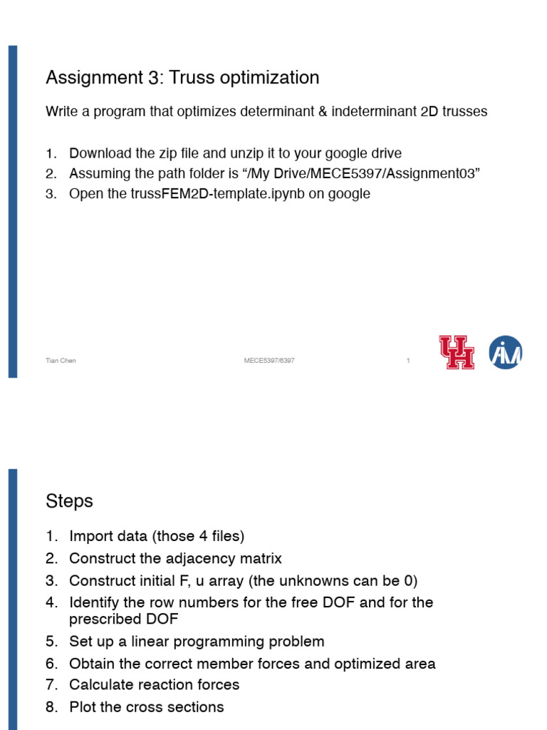 Assignment 03 Instruction | PDF
