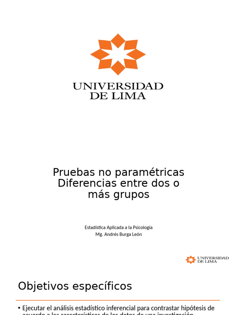 22 - Pruebas No Paramétricas - Dos o Más Grupos | PDF
