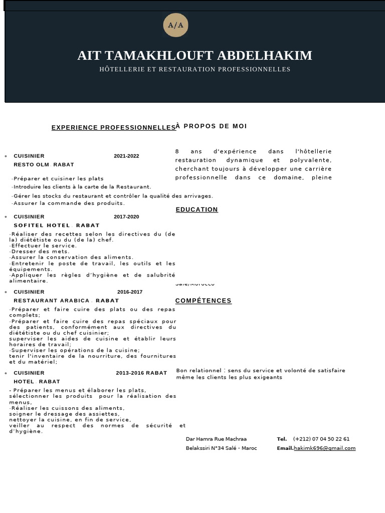 CV HAKIM - FR (1) - Page-0001 | PDF
