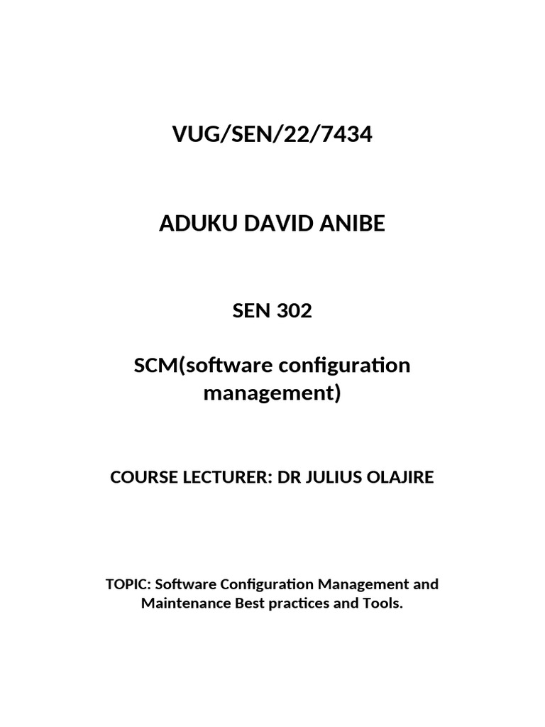 Aduku Sen302 | PDF