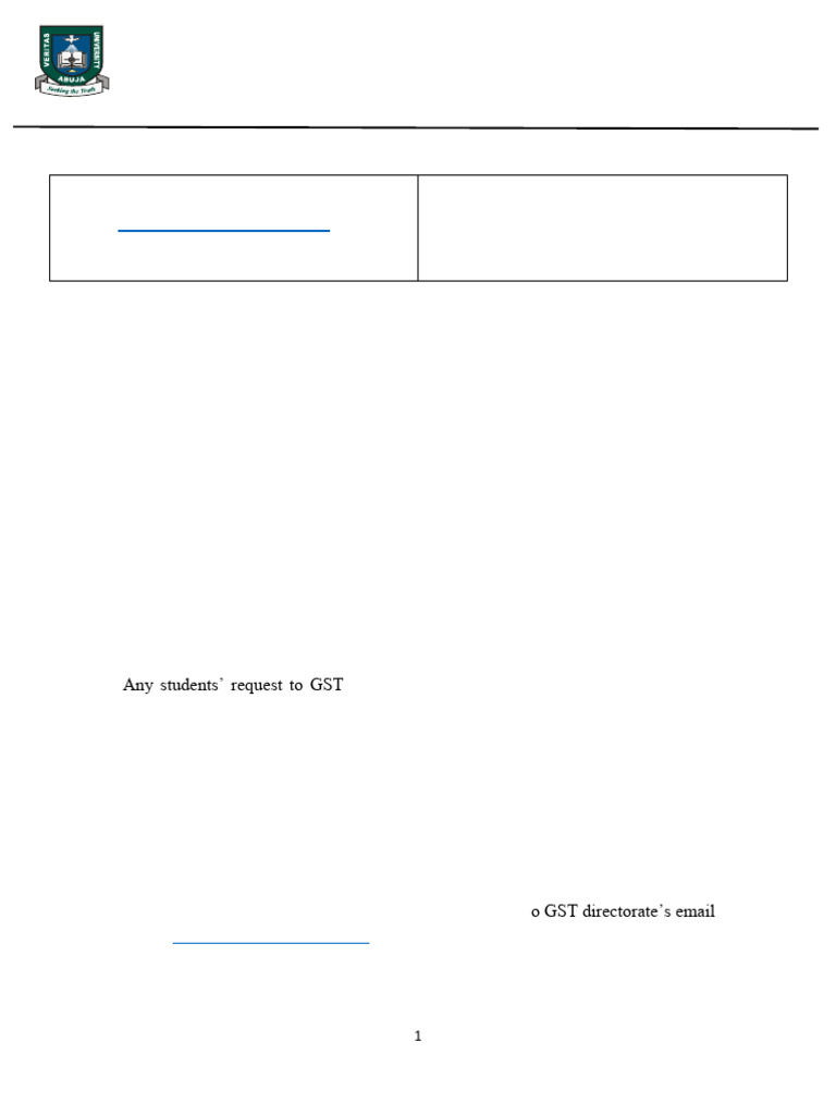 GST Memo To Hods-Ict On Guidelines | PDF