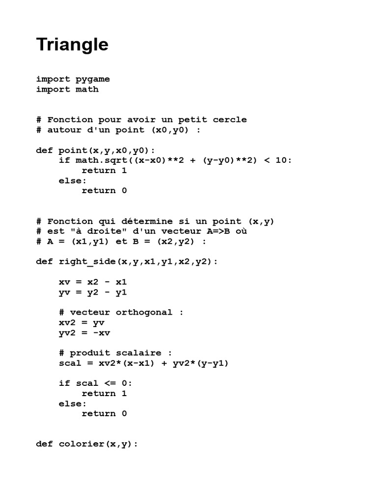 18) Triangle | PDF