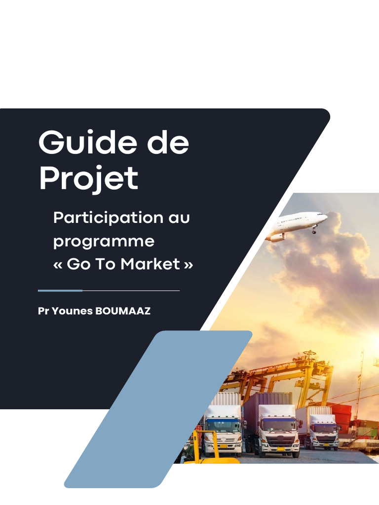 Guide de Projet - Participation Au Programme Go To Market | PDF