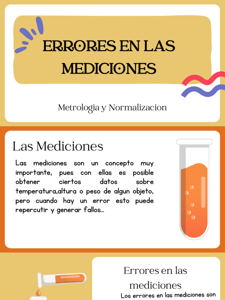 Errores en Las Mediciones | PDF