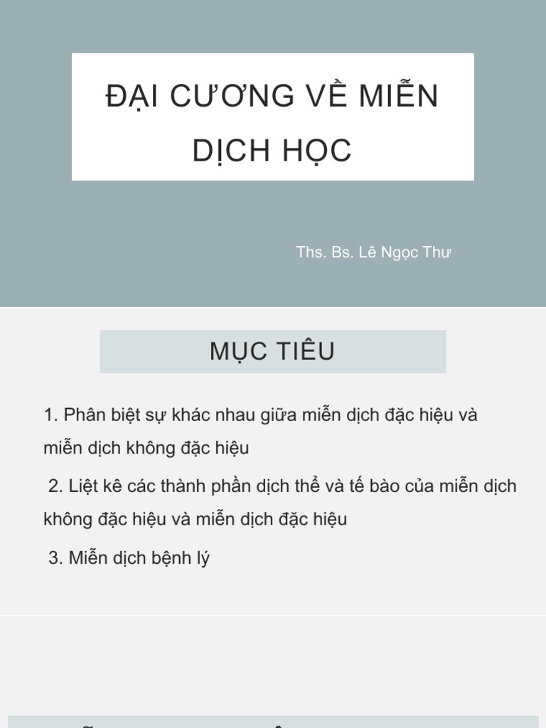 Đại cương Miễn dịch | PDF