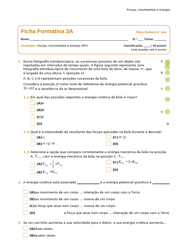 Elt9 Ficha Formativa 3a | PDF