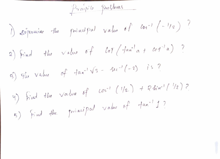 ITF JEE Questions | PDF